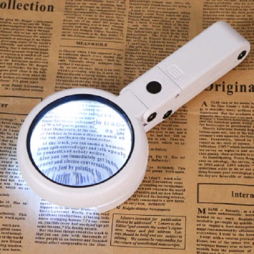 3.5X Hand Magnifier with Stand — Magnifiers NZ