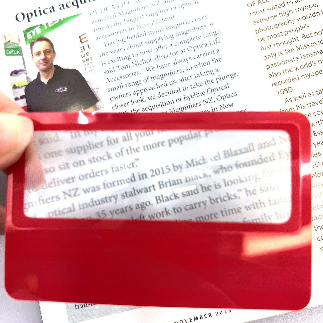 3X Fresnel Lens - 3 Pack — Magnifiers NZ