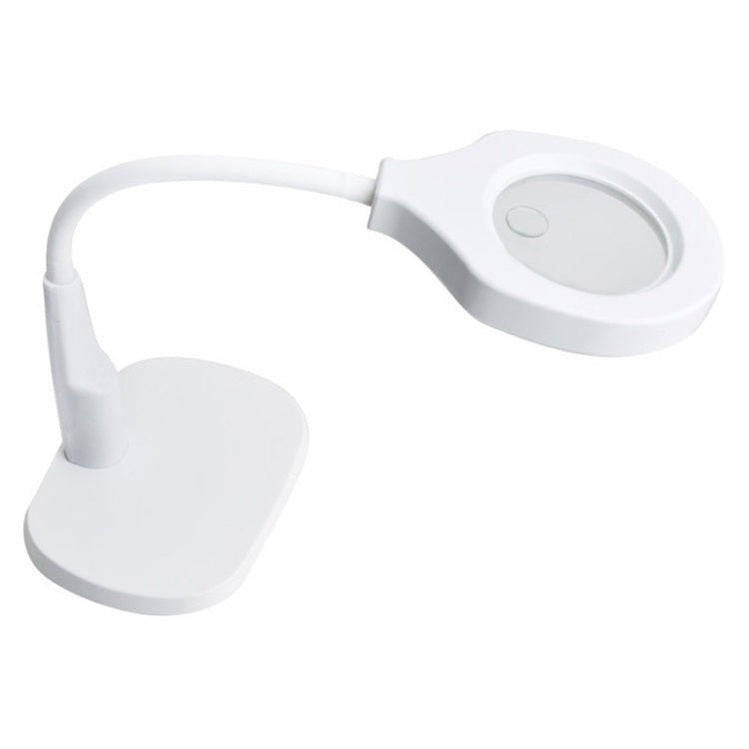 Desk Top Illuminated Stand Magnifier with Dual Clamp — Magnifiers NZ