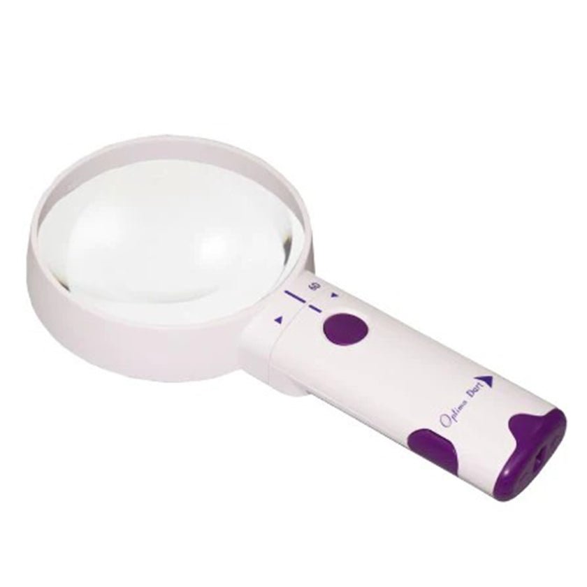 Optima Dart LED Hand Magnifier 2.5X (6d) — Magnifiers NZ