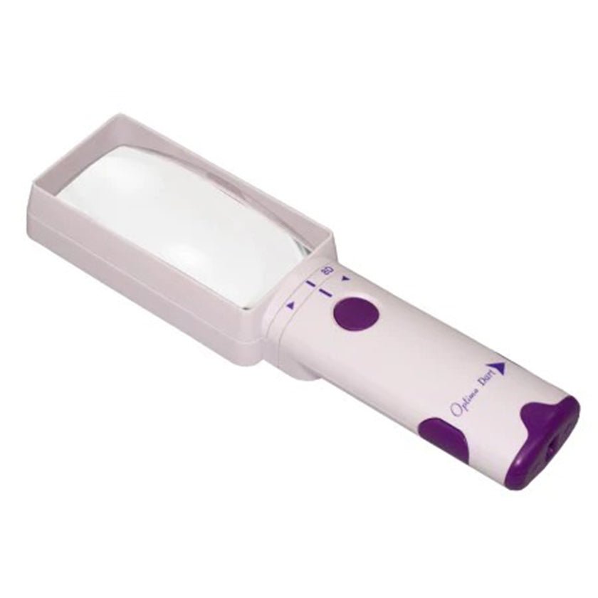 Optima Dart LED Hand Magnifier 3X (8d) — Magnifiers NZ