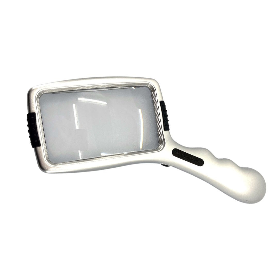 Rectangular LED Hand Magnifier 3X — Magnifiers NZ