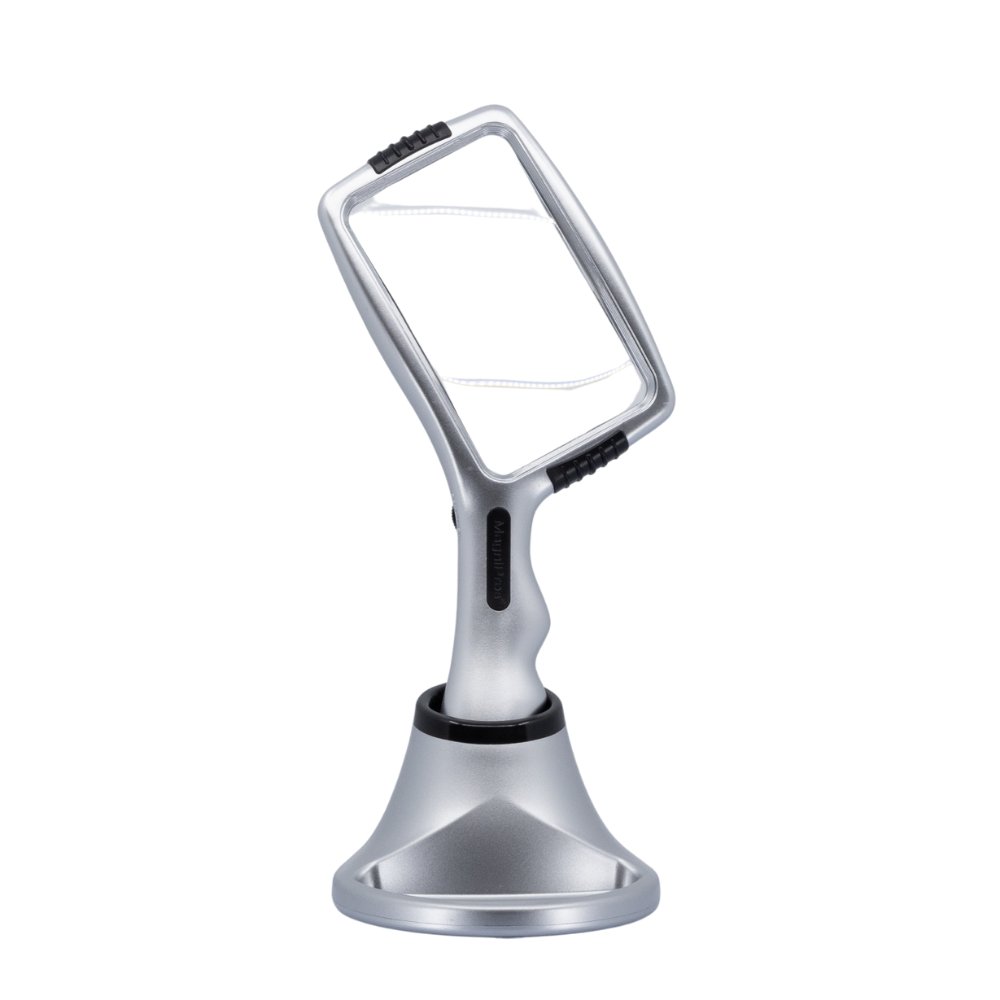 Rectangular LED Hand Magnifier 3X — Magnifiers NZ